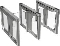China Servo Motor Security Turnstile Gate for Access Control for sale