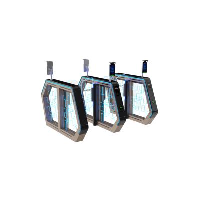 China Waist High Fast Speed Lane Gate/swing Barrier Turnstile for sale