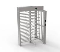 China Stainless Steel Single Passage Full Height Turnstile for sale