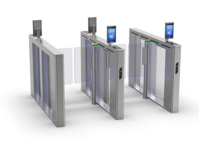 China Supermarket Turnstiles Speed Gate With Face recogition Option Servo Motor Person Contorl for sale