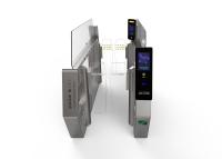 China Face Recognition Fingerprint Airport Turnstile Airport Swing Gates With Light Curtain Infrared Technology for sale