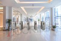China Supermarket Turnstiles Speed Gate With Face recogition Option Servo Motor Person Contorl for sale