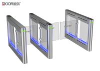 China Single Body Supermarket Swing Gate / Intelligent Automated Turnstiles for sale