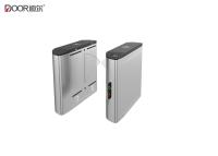 China High End Access Control Acrylic Flap Barrier Gate Rs485 Communication for sale