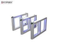 China Ce Certified Servo Motor Pedestrian Access Gate Sus304 Brushed Stainless Steel for sale