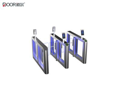 China High Level Security 304 Ss Speed Gate Turnstile Entry Systems Rs485 Communication for sale