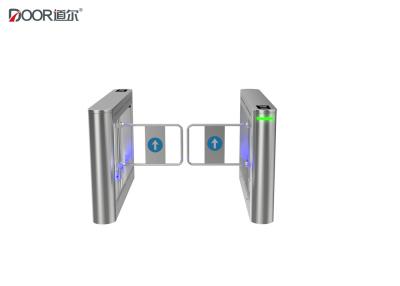 China Access Control Swing Gate Turnstile With Stainless Steel Arm 30-35 Personal / Min for sale