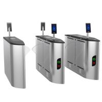 China Brushed Stainless Steel Pedestrian Barrier Gate Turnstile Entry Systems for sale