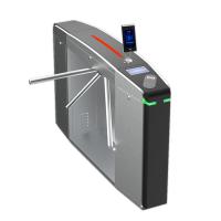 China 30W 304 Stainless Steel Waist High Turnstile Barrier Gate for sale