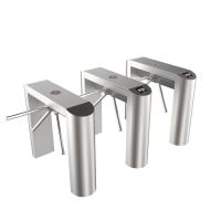 China Access Control AC 220V Brush Motor Tripod Turnstile Gate for sale