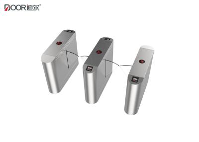 China IP24 Access Control 304 Stainless Steel Flap Barrier Turnstile for sale
