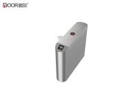 China Access Control Acrylic Arm Bi - Directional Flap Barrier Gate for sale