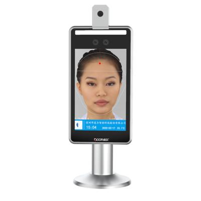 China Temp Measuring Binocular Camera Face Recognition Terminal for sale