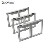 China Servo Motor Acrylic Arm 100W Fastlane Waist Height Turnstile for sale