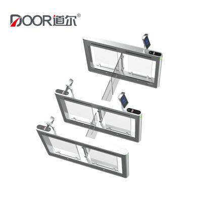 China 550mm Width SUS304 Face Recognition Swing Speed Turnstile for sale