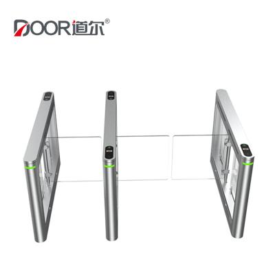 China 2 Channels IR Sensor Swing Gate Turnstile 40Person/min for sale