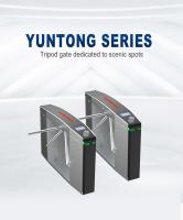 China 550mm Width 30w 0.3s Tripod Turnstile Gate For Amusement Park for sale