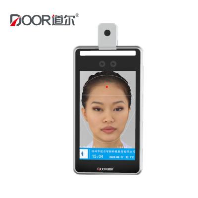 China Face Recognition Access Control System With Temperature Measurement For Turnstiles for sale