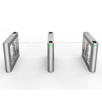 China RFID Optical Face Recognition Pedestrian Swing Turnstile For Hotel for sale