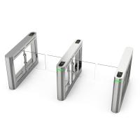 China RFID Optical Face Recognition Pedestrian Swing Turnstile For Hotel for sale