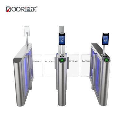China QR Code IP42 SS316 Face Recognition Turnstile Speed Gate for sale