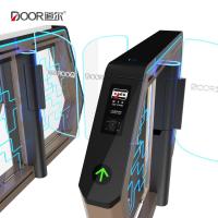 China Bi Directional IP42 Access Control Waist High Turnstile 0.2s for sale