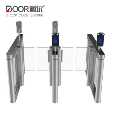 China SS304 40person/min Facial Recognition Turnstile Control Door Open for sale