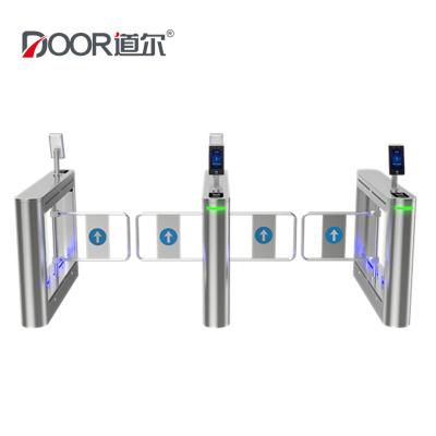 China Bidirectional 2 Channels Facial Recognition Turnstile With IC Card for sale