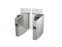 China 40W 550mm Width Cards Reader Glass Sliding Turnstile for sale