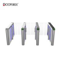 China Speed Gate SUS304 Full Height Flap Turnstile 550mm Channel for sale