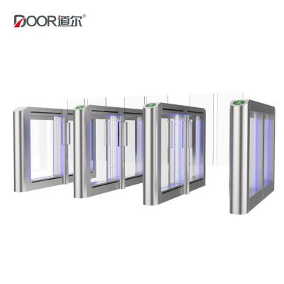 China 304 Stainless Steel Speed Gate Half Height Turnstile IP42 for sale