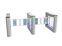 China Office Hospital Factory Entrance And Exit Management Swing Barrier Gate for sale