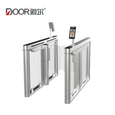 China Temperature Detection IP24 Turnstile Barrier Gate Face Recognition for sale