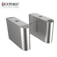 China Acrylic Arm Single Bidirectional RS485 Flap Barrier Gate Access Control for sale