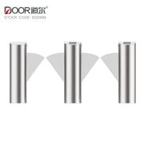 China Pedestrian Electronic Security RS485 Flap Barrier Gate Retractable for sale