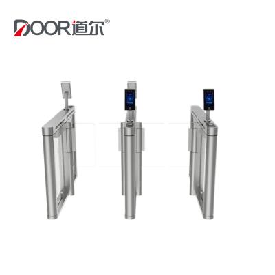 China 900mm Swing Gate Turnstile Facial Recognition Access Control System for sale