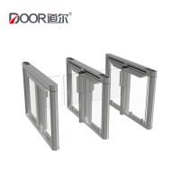 China Entrance Control SpeedStile Swing Gate Turnstile With Temperature Detector for sale