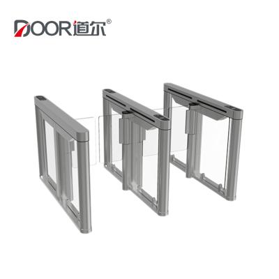 China Entrance Control SpeedStile Swing Gate Turnstile With Temperature Detector for sale