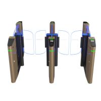 China Fully Automatic Speed Lane Crowd Entrance Barrier Speed Gates For Airports And Lobbies for sale