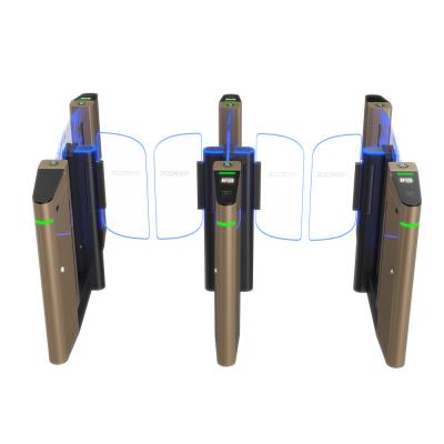China Fully Automatic Speed Lane Crowd Entrance Barrier Speed Gates For Airports And Lobbies for sale