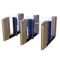 China Fully Automatic Speed Lane Crowd Entrance Barrier Speed Gates For Airports And Lobbies for sale