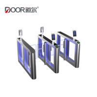 China RFID Card Biometric Access Control Retractable Swing Gate Turnstile For Gym Center for sale