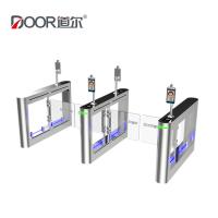 China OEM Logo Printing Swing Gate Turnstile With Fever Detection For Access Control System for sale