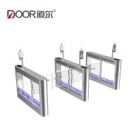 China OEM Logo Printing Swing Gate Turnstile With Fever Detection For Access Control System for sale