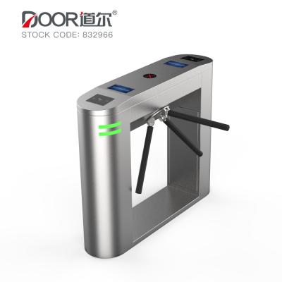 China 304 Stainless Steel Semi-Automatic Indoor And Outdoor Security Electric Tripod Turnstiles for sale