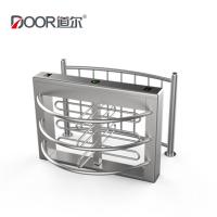 China Half Height Security Solution Supermarket Entrance Waist Height Turnstile Gates for sale