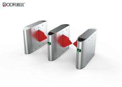 China Handicap Lane 900mm Automatic Designed Intelligent Flap Barrier Turnstile Gate for sale