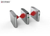 China Access Control System Security Optical Pedestrian Barrier Systems With Wide Lanes 900mm for sale