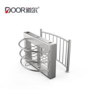 China Access Control Stainless Steel Turnstile Gate Security Half Height Pedestrian Turnstile for sale
