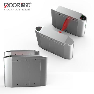 China 900mm Passing Width Security Access Control Speed Gate Automatic Flap Barrier Gate for sale